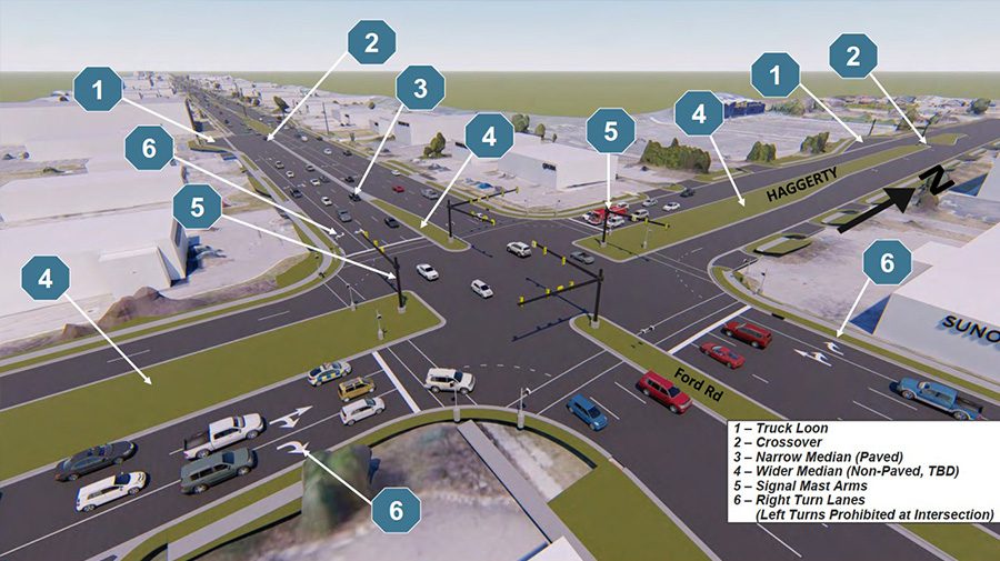 M-153 Ford Road Project - Ford Road BLVD