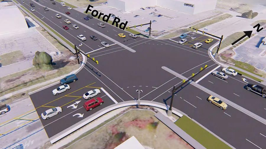 Ford Road Construction Info - Ford Road BLVD